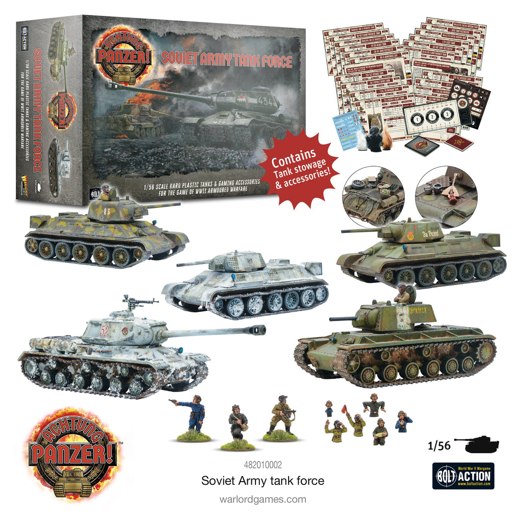 Achtung Panzer! Soviet tank force – Skytrex