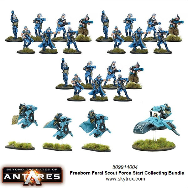 Freeborn Feral Scout Force Start Collecting Bundle – Skytrex