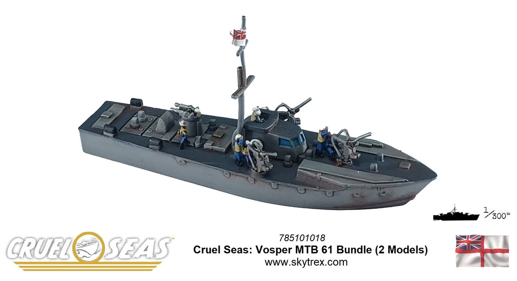 Cruel Seas: Vosper MTB 61 Bundle (2 Models) – Skytrex