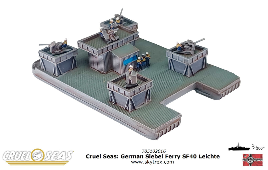 Cruel Seas: German Siebel Ferry SF40 Leichte – Skytrex