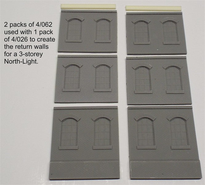 Pair of Single Bay, Upper Storey Return Walls – Skytrex