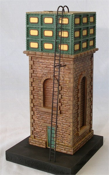 Square stone water tower – Skytrex