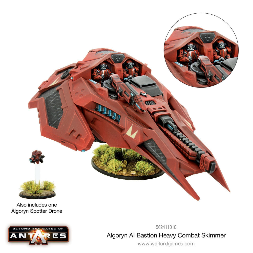 Algoryn AI Bastion heavy combat skimmer – Skytrex