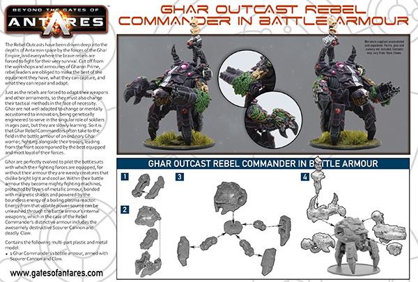 Outcast Rebel Commander in Battle Armour – Skytrex