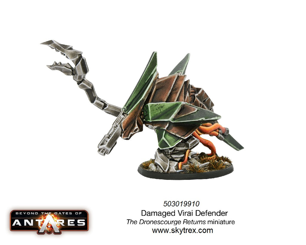 Damaged Virai Defender Model – Skytrex