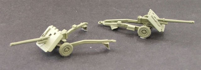 17pdr A.T. Guns. 1x Limbered, 1x Firing – Skytrex