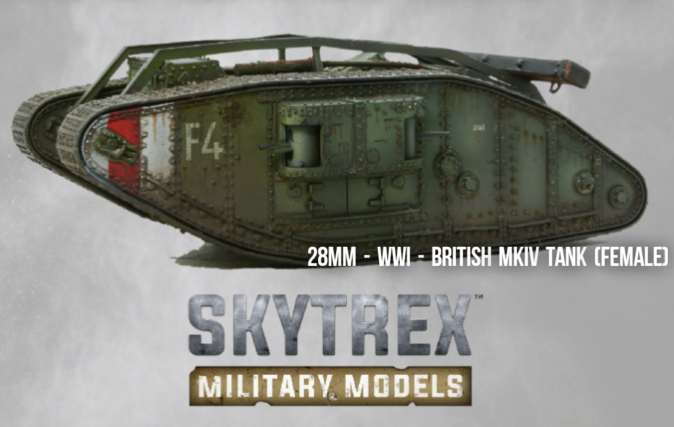 Mark IV (Female), British WWI Tank – Skytrex