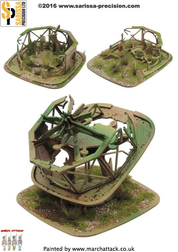 Ruined Stanchion Building Set – Skytrex