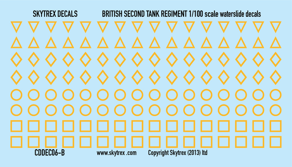 British Tank Markings Bundle – Skytrex